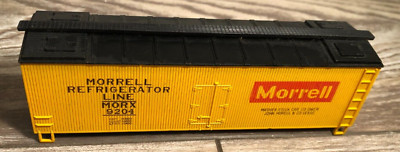 MORRELL REFRIGERATOR LINE MORX 9204 VINTAGE HO SCALE TRAIN CAR TYCO ...