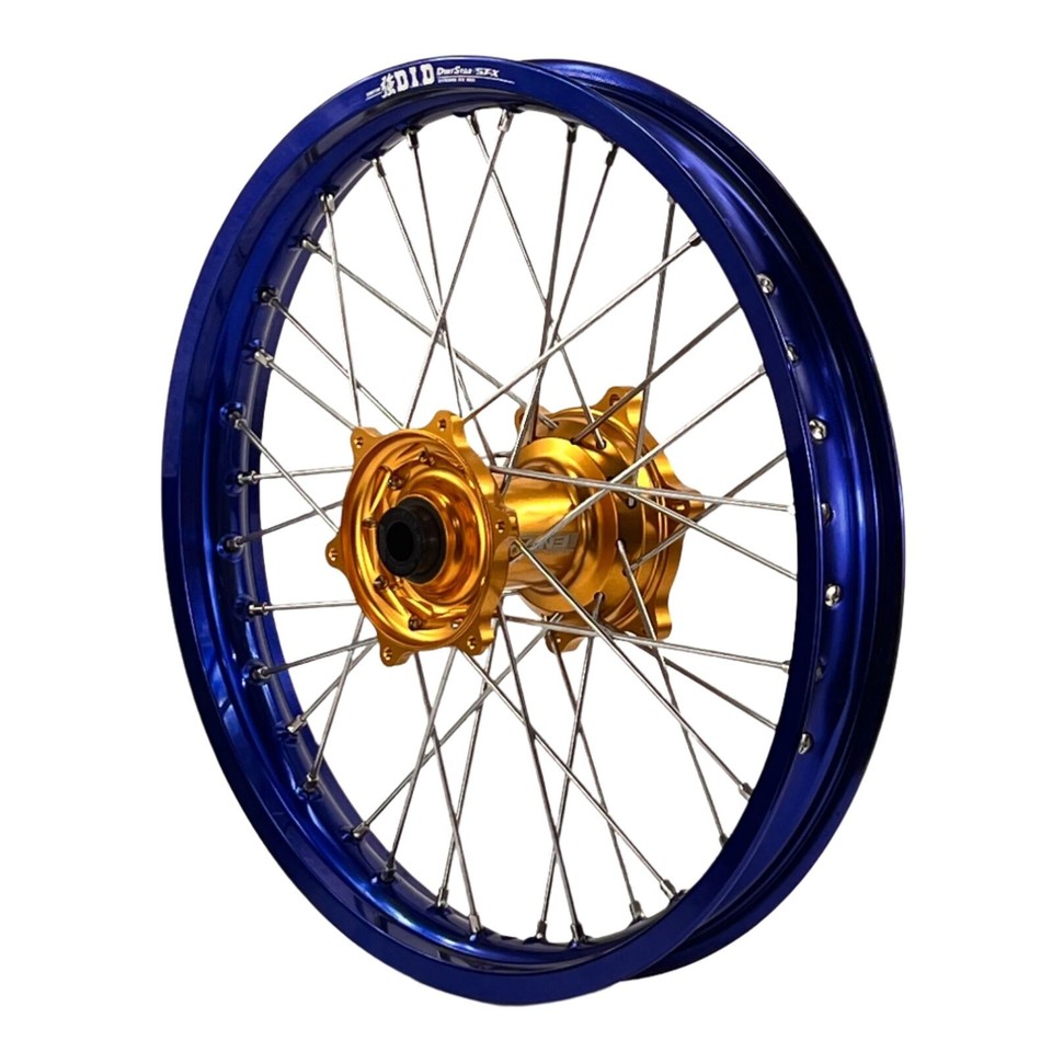 Sherco 300 SE Racing 2014-2022 Envy / DID Wheelset 21/18 Blue Rims Gold ...