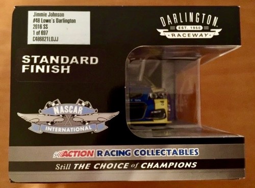 2016 JIMMIE JOHNSON Lowe’s Darlington Throwback 1:24 | eBay