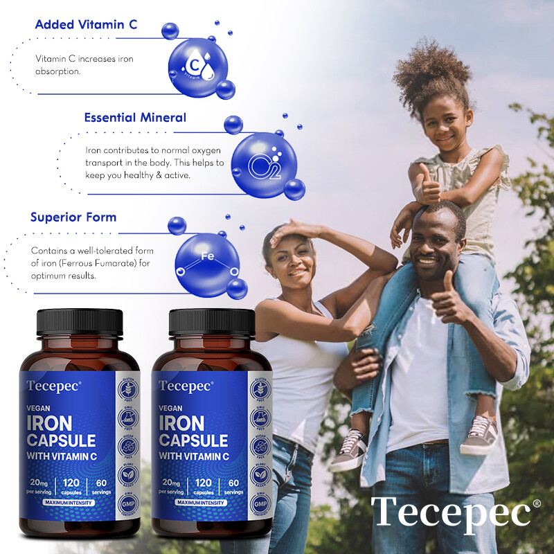 Iron Builder Blood Supplement, Absorbs Easily Raise Hemoglobin Levels ...