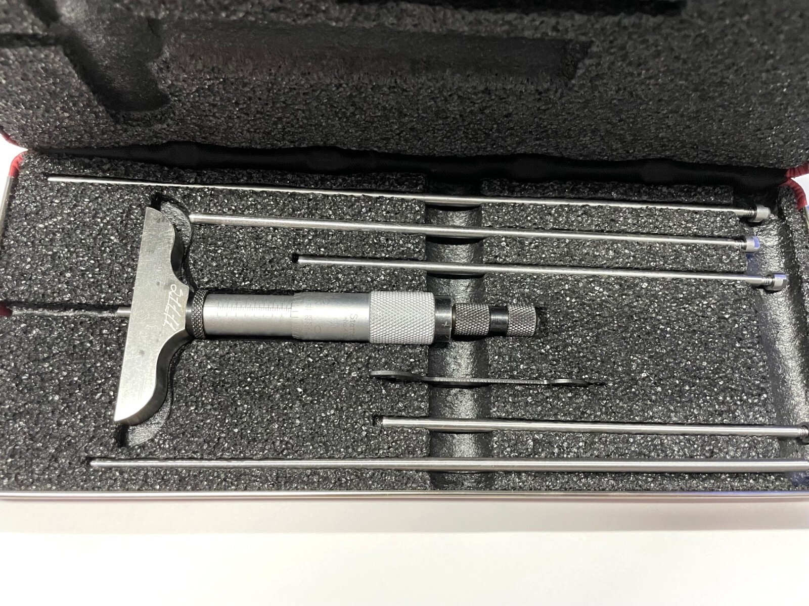 Starrett 440Z-6RL Depth Micrometer, 0-6" Range, .001" Graduation | eBay