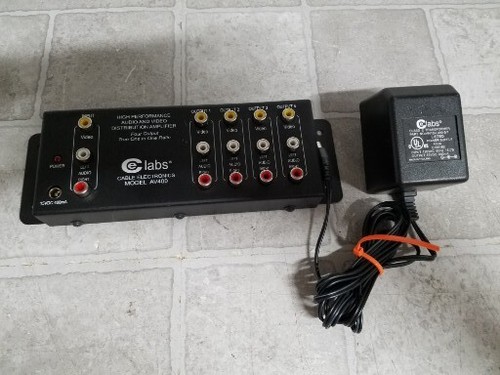 CE Labs AV400 High Performance Distribution Amp w/Power Supply | eBay