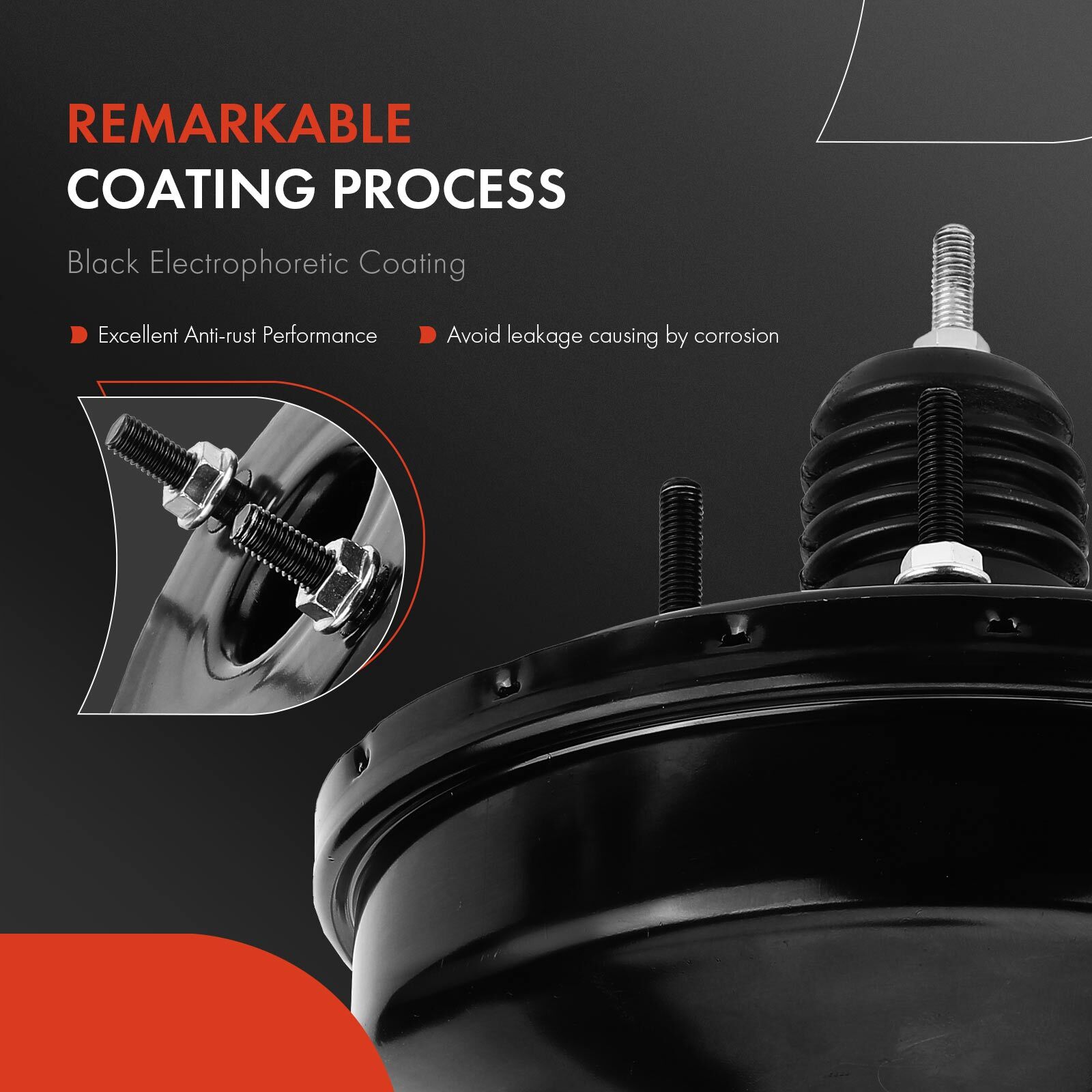 A-Premium Power Brake Booster for Honda Civic 1988-1995 CRX 1988-1991 ...