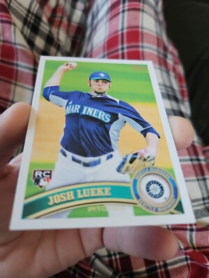 2011 Topps #618 Josh Lueke RC Seattle Mariners MINT Free Shipping | eBay