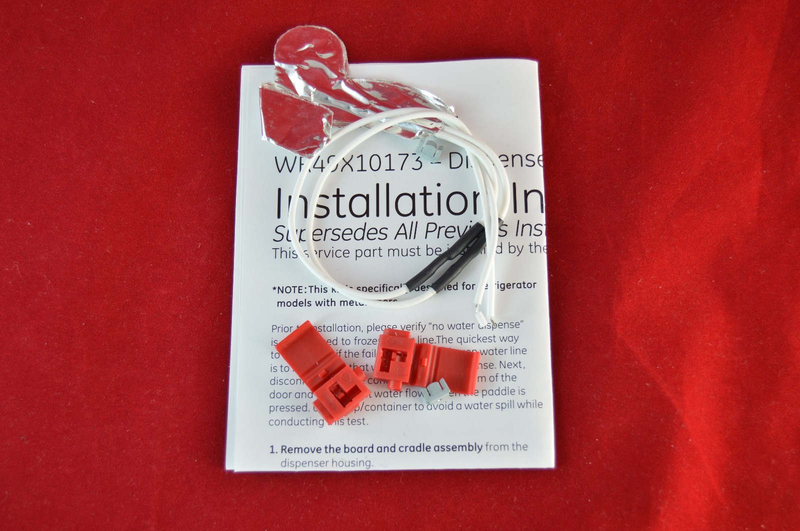 WR49X10173 - Water Tube Heater for General Electric Refrigerator ...