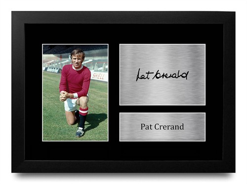 Pat Crerand Man United Printed Autograph Photo a Football Fan | eBay