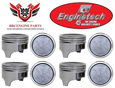 Chevrolet GMC 400 Small BLock Sbc 1970 - 1980 (8) Enginetech Dish Top ...