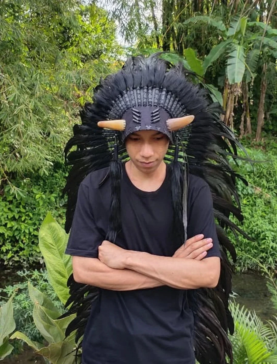 Aztec Feather Headdress