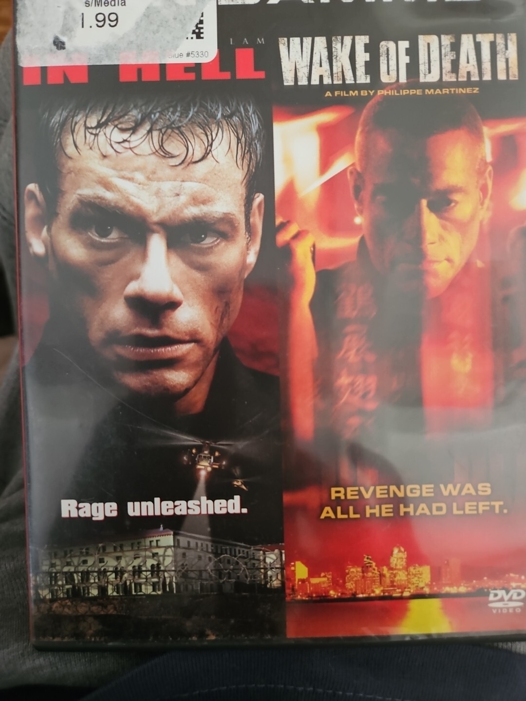 In Hell/Wake of Death- Double Feature Van Damme DVD Action Martial Arts ...