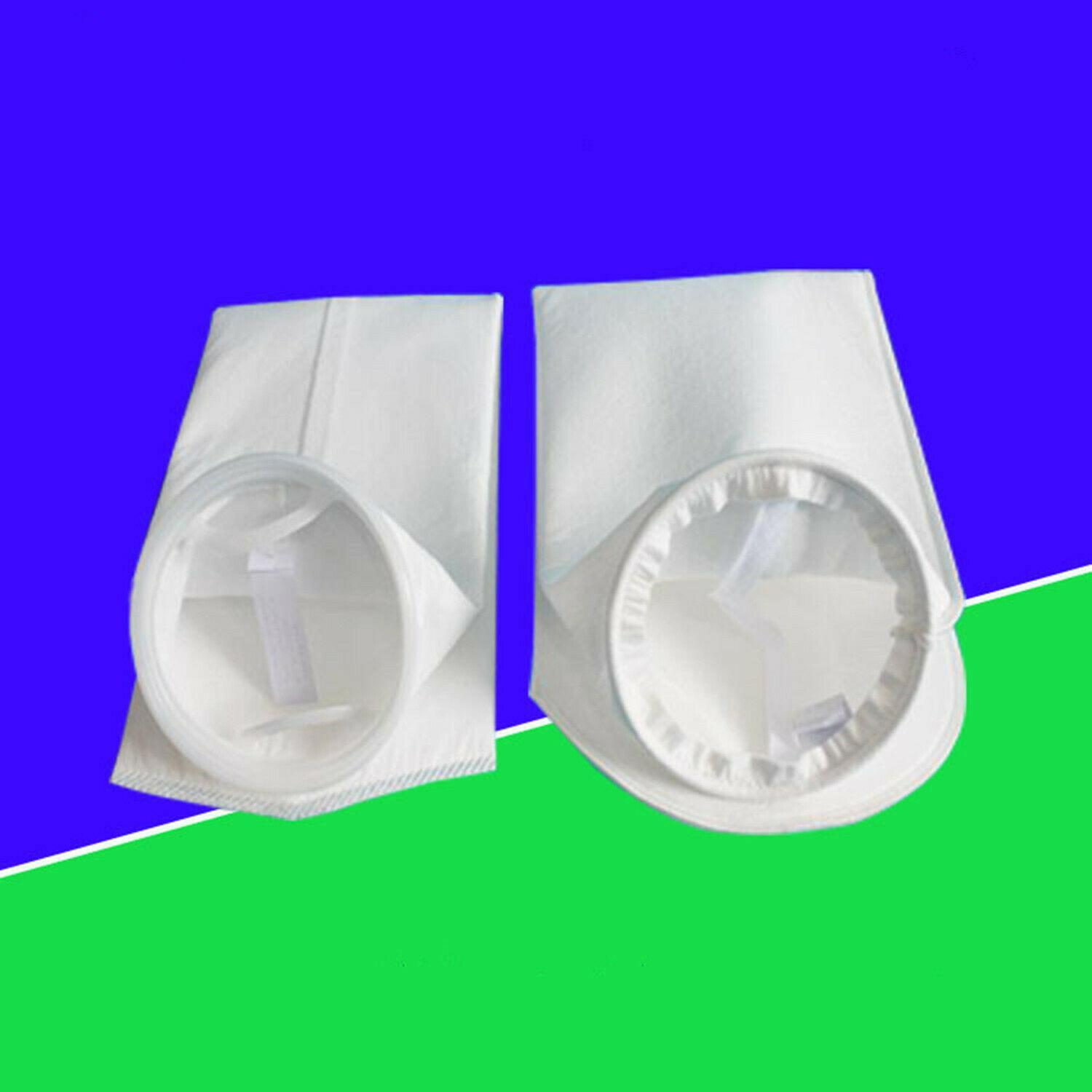 1Pcs 10 micron Industrial Filter Sock bag PP/PE Water Liquid Oil 130 ...
