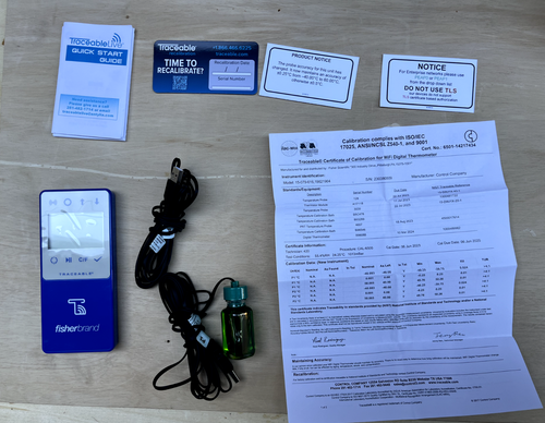 Traceable LIVE Wifi Temp Monitor Freezer Refrigerator Bottle Probe | eBay