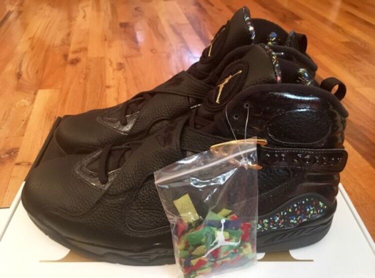 Air Jordan 8 C&C “Confetti” Men’s Size 12 DS Michael Jordan Chicago ...