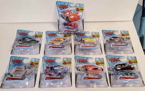 Disney/Pixar Cars Ice Racers 1:55 Mattel Complete Set all 9 Lightning ...