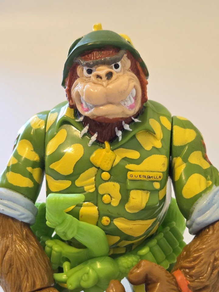 Vintage 1991 TMNT Sgt Bananas Teenage Mutant Ninja Turtles Action ...