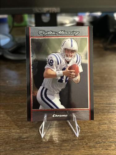 Peyton Manning 2007 Bowman Chrome #BC171 Indianapolis Colts Near Mint ...
