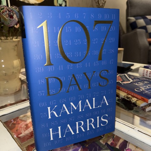 SIGNED Kamala Harris Autographed Book - 107 Days | eBay