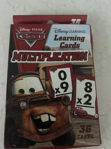 DISNEY PIXAR CARS BASIC MULTIPLICATION #36 CARDS NEW | eBay