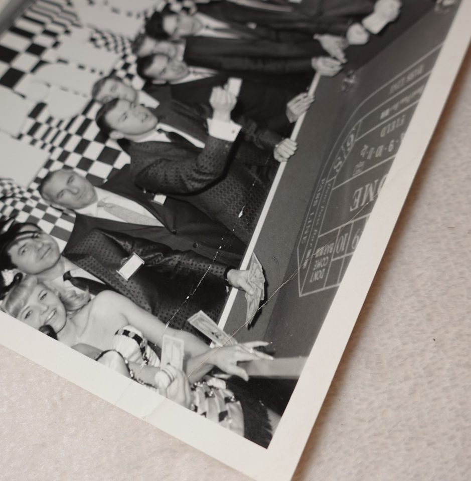 Well Dressed Men & Women Gambling Having Fun Vintage Original Photos | eBay