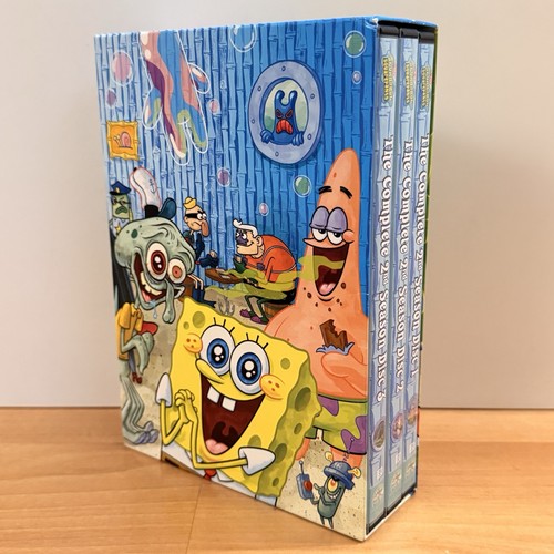 SpongeBob Squarepants The Complete 2nd Season DVD 3-disc Box Set ...