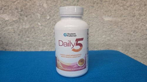 Doctors' Preferred Daily 5 Daily5 90 Capsules - New / Sealed! Exp 4/ ...