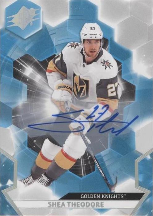 2020-21 SPx - Shea Theodore #54 Autographs (AU) for sale online | eBay