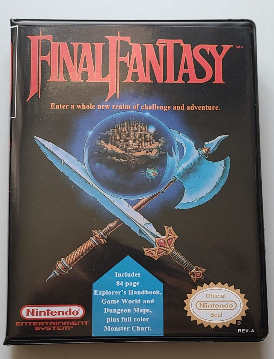 Final Fantasy CASE ONLY Nintendo NES Box BEST QUALITY AVAILABLE | eBay