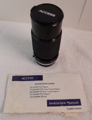 ACCESS Precision MC Zoom 80-200 mm F4 Macro for Nikon | eBay