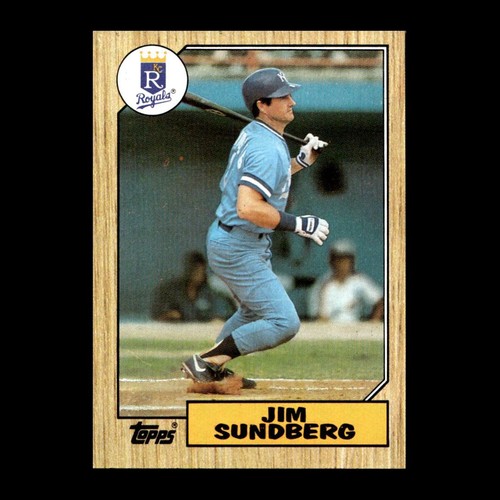 Jim Sundberg 1987 Topps Kansas City Royals #190 Set Break R306 | eBay