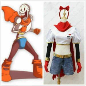 Anime Undertale Papyrus Cosplay Clothing Women clothing Free shipping ...