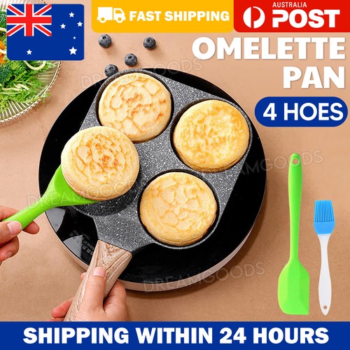 Mini Fried Egg Pancake Burger Pan Non Stick Breakfast Egg Maker Pan ...