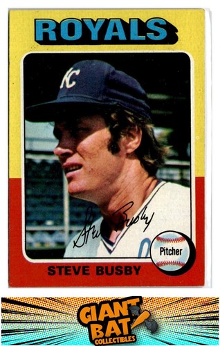 1975 Topps #120 Steve Busby | eBay