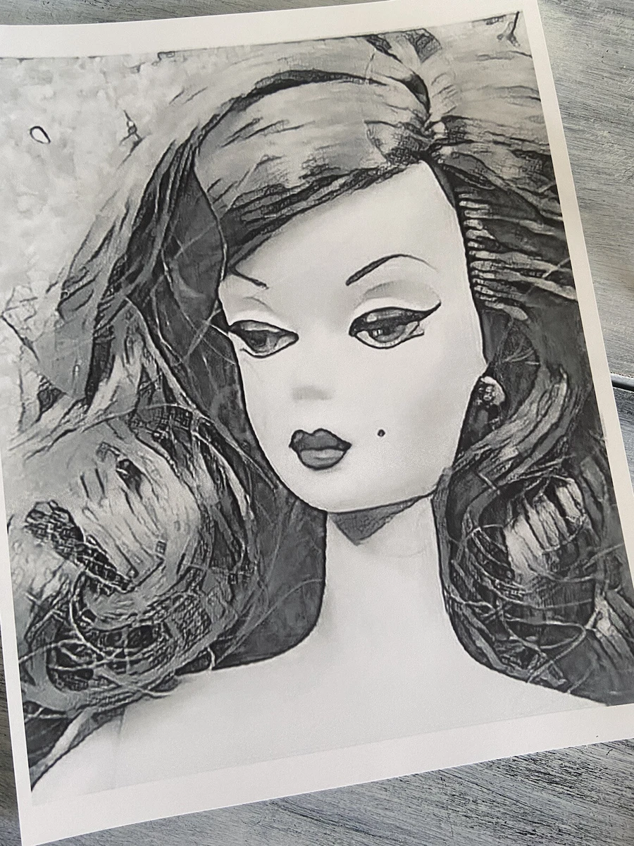 Barbie Sketches For Drawing