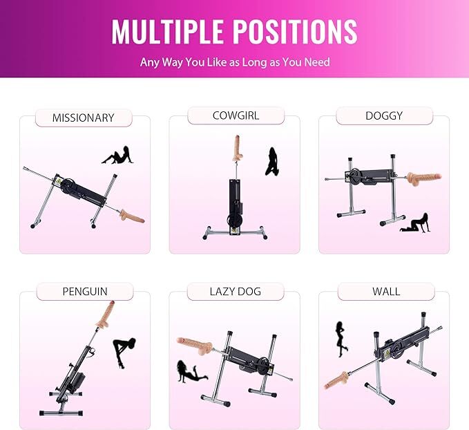 Electric Women Sex Machine Bondage-Love-Machine-Pussy-Masturbation-Men ...