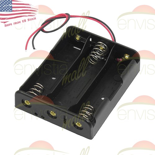 3S Battery Holder Case Clip Box for 3X 18650 12V Li-Ion with 6" Wire ...