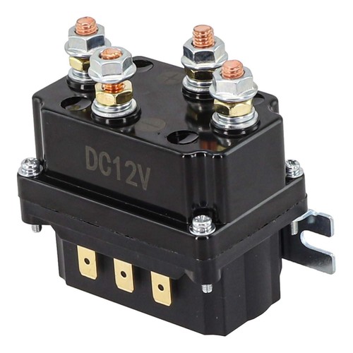 12 Volt Winch Solenoid Relay with 250 Amp Capacity for Wireless Systems ...