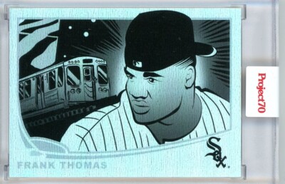 2021 TOPPS PROJECT 70 FRANK THOMAS BY POSE - RAINBOW FOIL 03/70 #340 | eBay
