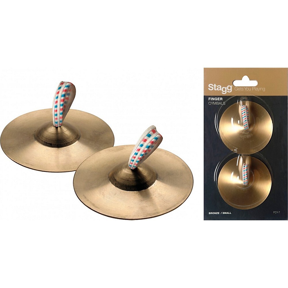 Stagg Bronze 2.75" Finger Cymbal - Pair 882030149146 | eBay