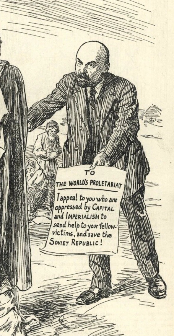 Lenin Political Cartoon