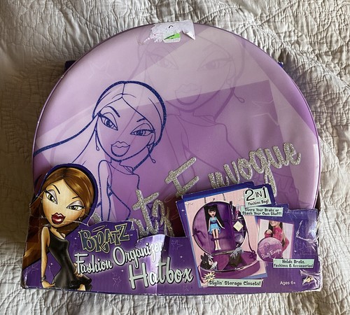 2004 Bratz Fashion Organizer Hat Box Carrying Storage Case Dolls ...