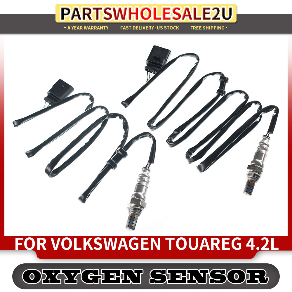 2 O2 Oxygen Sensors for Volkswagen Touareg 2004 2005 2006 07 V8 4.2L ...