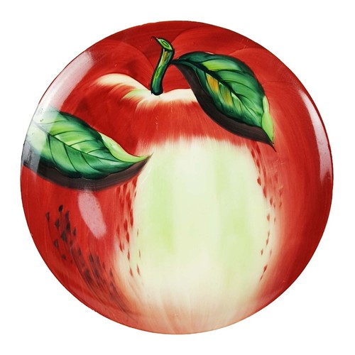 Vintage Saji Hand Painted Apple Design Plate Made in Japan #469-A Fine ...