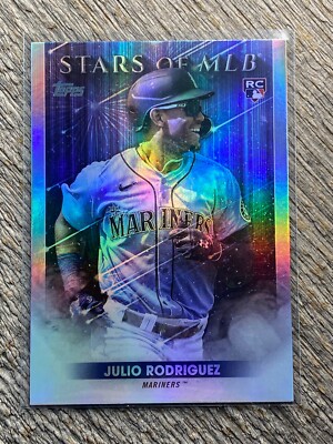 2022 Topps Update Julio Rodriguez Stars of MLB Rookie Card RC #SMLB-87 ...