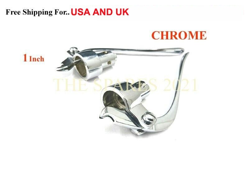 Inverted Brake & Clutch Lever 1 inches CHROME Fit For Bsa, (*) | eBay
