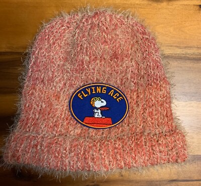 Snoopy Flying Ace patch beanie Peanuts inspired | eBay