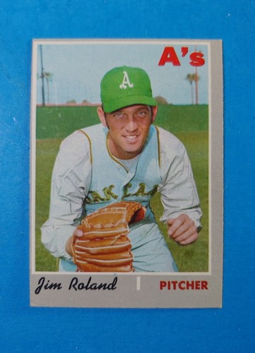 1970 TOPPS BASEBALL HIGH #719 JIM ROLAND EX+ | eBay