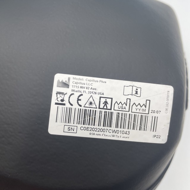 Capillus 202 Laser Therapy Cap - Black for sale online | eBay