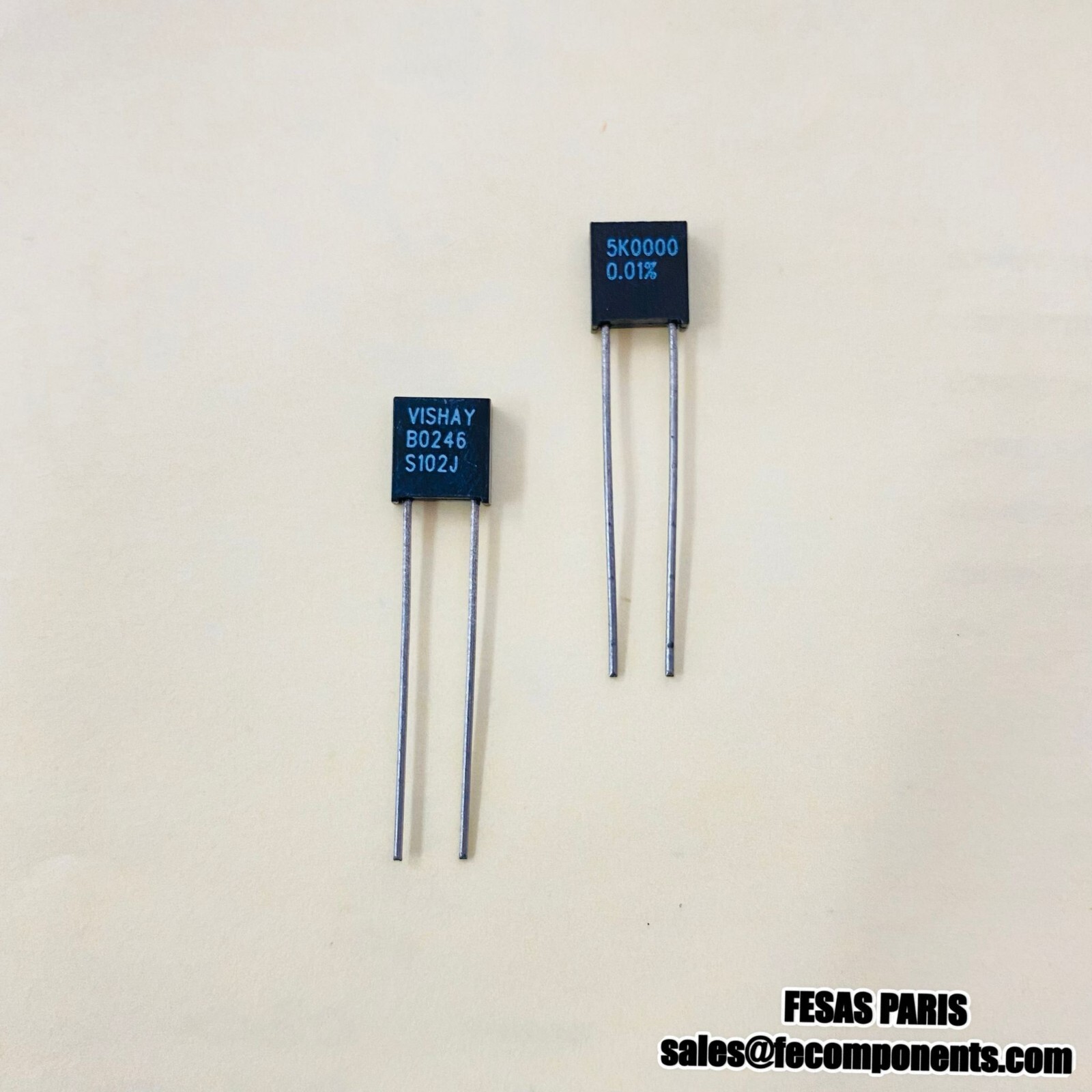 Vishay Y07855K00000T0L Metal Foil Resistors 5000 Ohms 0.6W 0.01% 2ppm ...