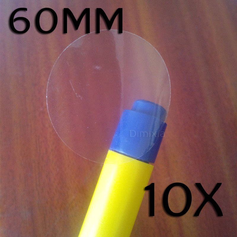 Clear Round Circle Stickers 60mm Stick Transparent Adhesive Seal Label ...