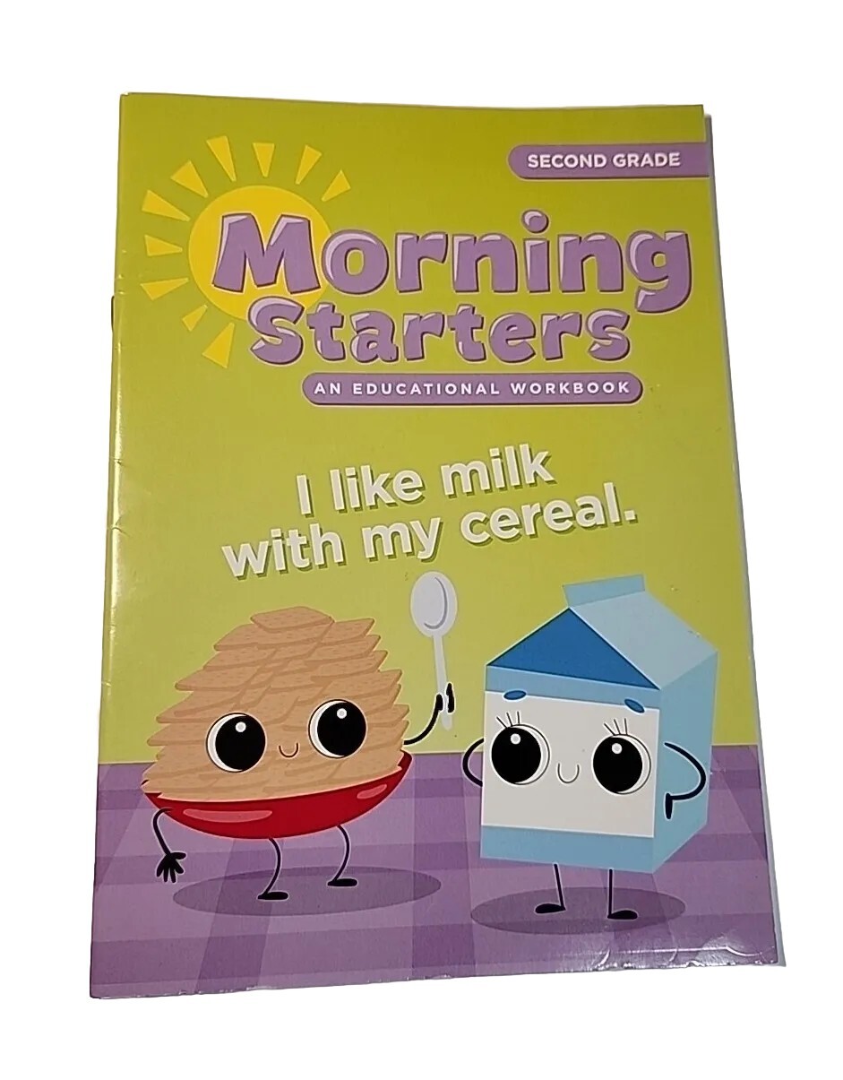 Morning Starters Educational Workbook 1st Grade for at Home Learning ...