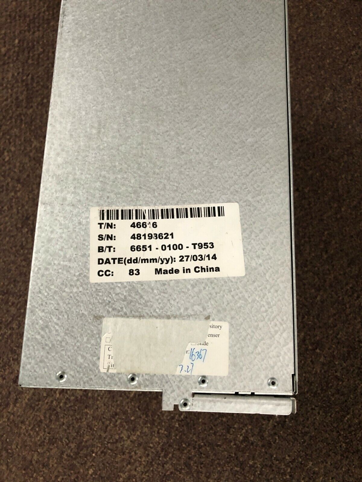 NCR 6638 ATM Core 6651-0100-T953 for sale online | eBay